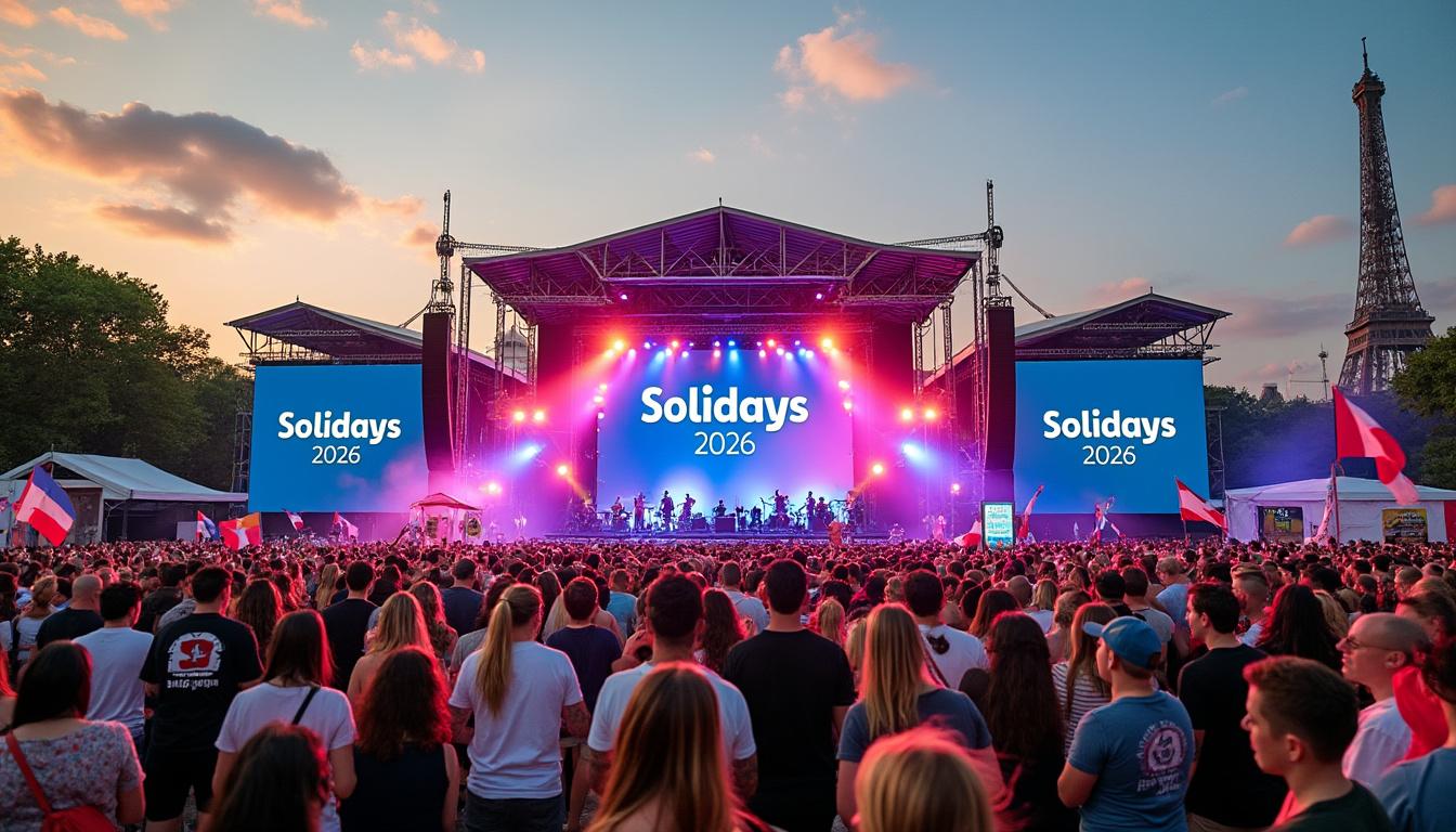 Solidays 2026 à Paris 🎶 : Dates clés à ne pas manquer 🗓️